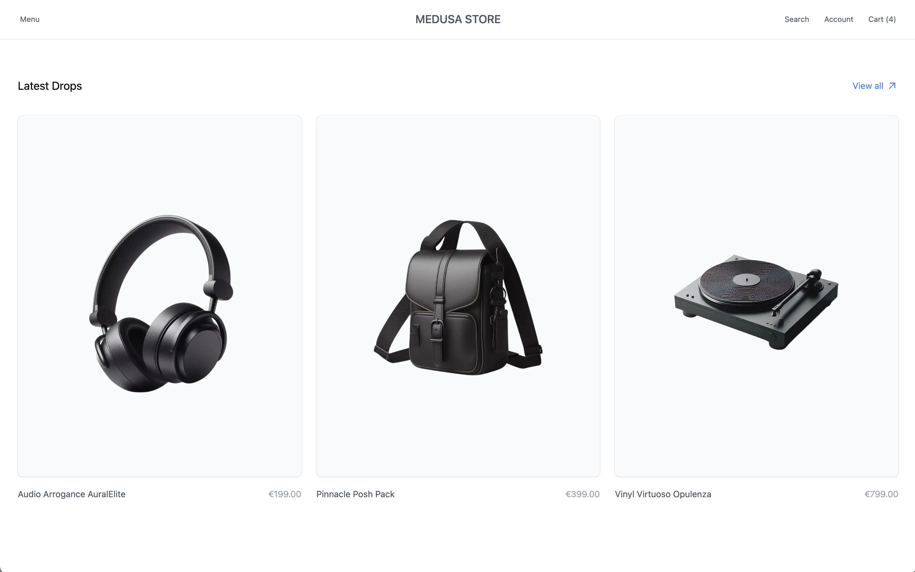 Medusa - Announcing Next.js Starter Redesign with Medusa UI support