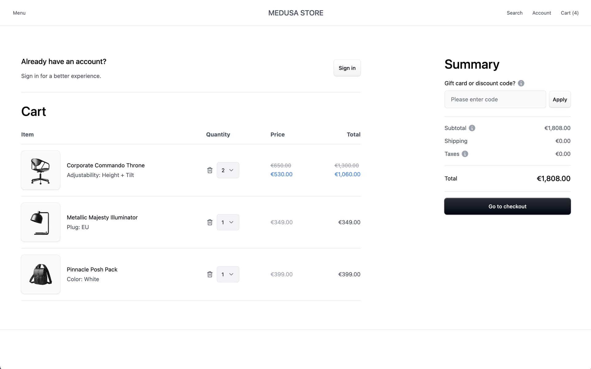 Medusa - Announcing Next.js Starter Redesign with Medusa UI support