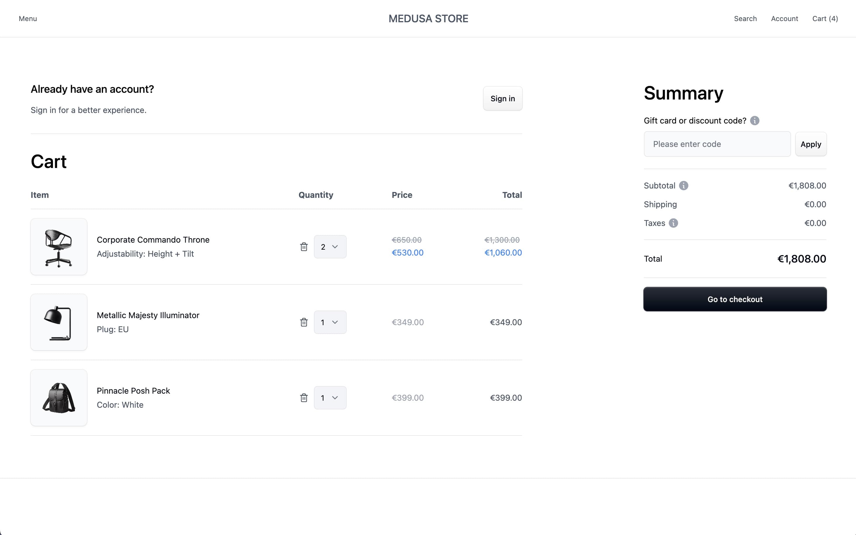 Medusa - Announcing Next.js Starter Redesign with Medusa UI support