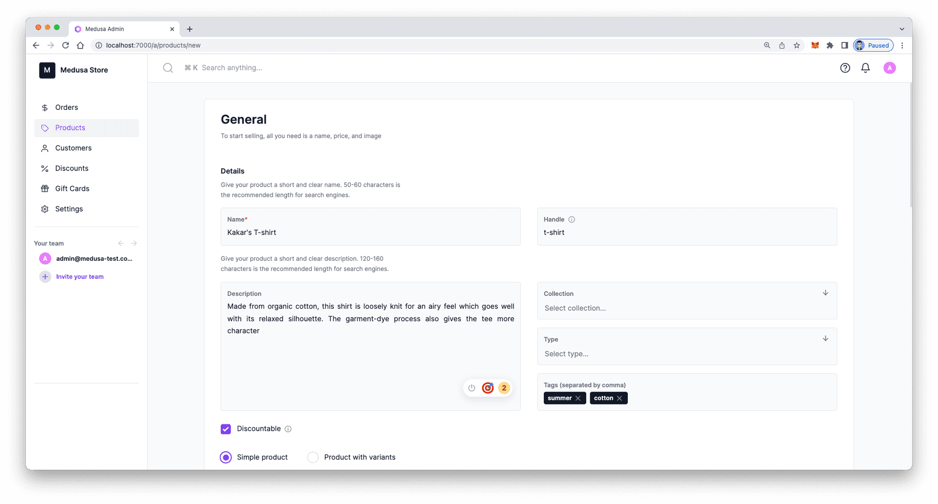 Medusa - Creating a React Native Ecommerce app with Medusa