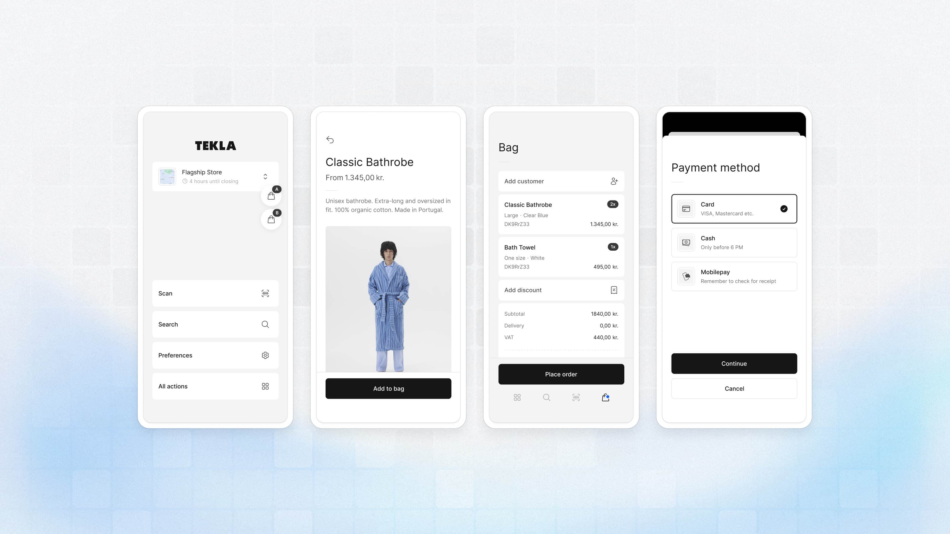 Medusa - Tekla: POS and omnichannel commerce with Medusa