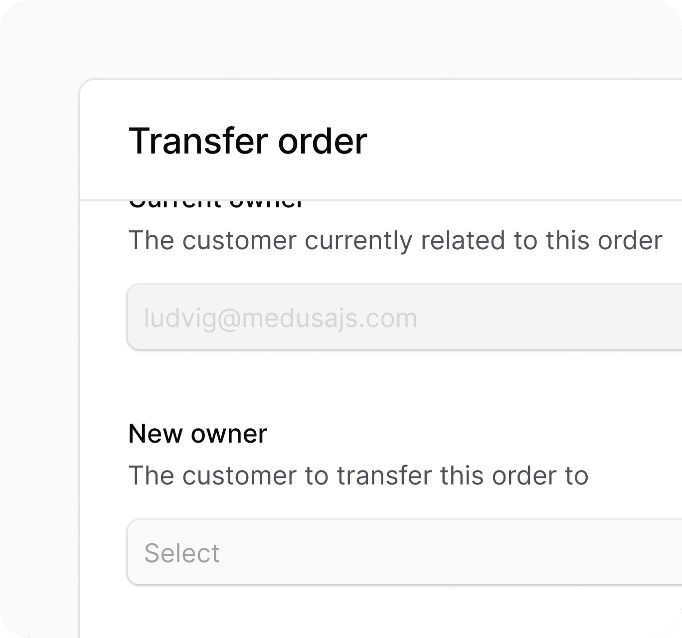 Medusa - Customer Module