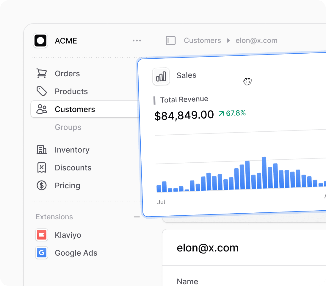 Medusa - Customer Module