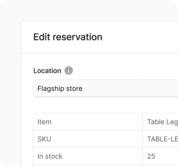 Medusa - Inventory Module