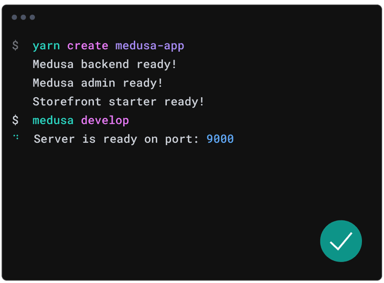 Medusa - the open source Shopify alternative