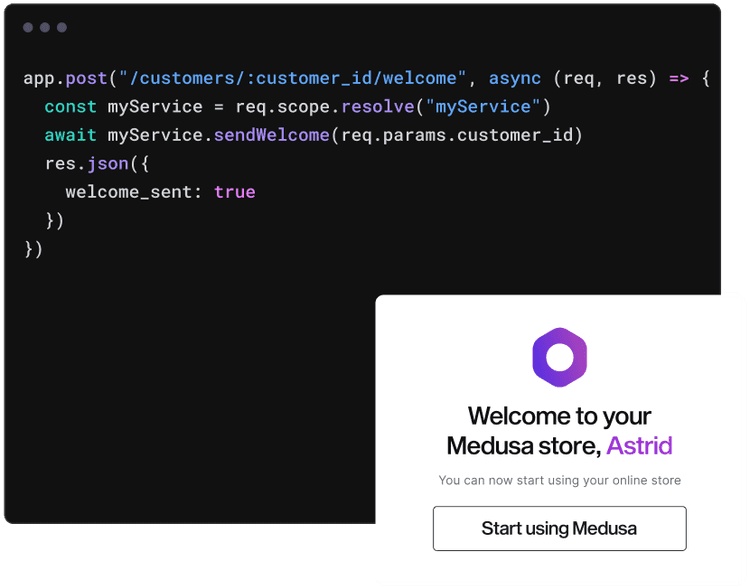 Medusa - the open source Shopify alternative
