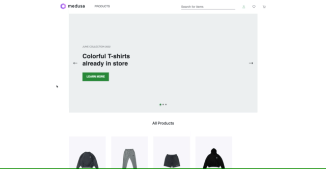 Create a Vue.js Ecommerce Store with Medusa and Vue Storefront UI Create a Vue.js Ecommerce Store with Medusa and Vue Storefront UI