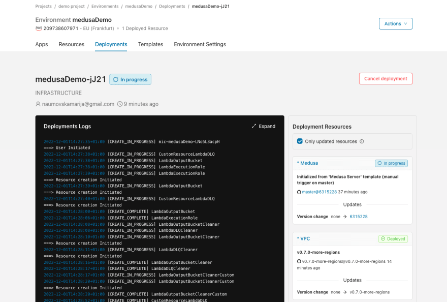 A Step-by-Step Tutorial on How to Deploy a Medusa Server on AWS A Step-by-Step Tutorial on How to Deploy a Medusa Server on AWS